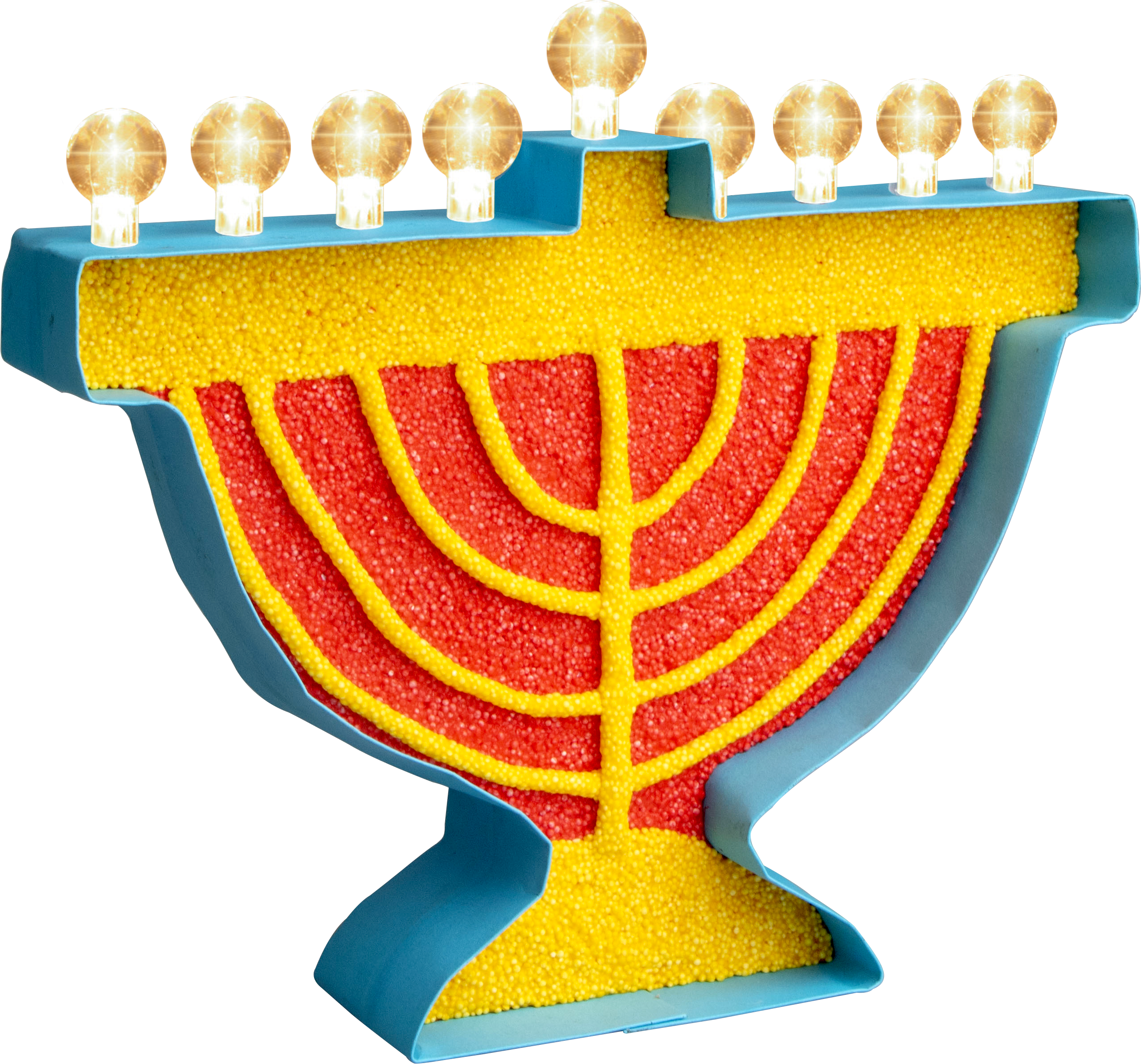 LED Modeling Foam Menorah Kit – Ner Mitzvah